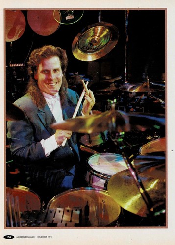 CHARLIE ADAMS of YANNI - DRUMMER - Music Print Ad Photo - 1994 | eBay