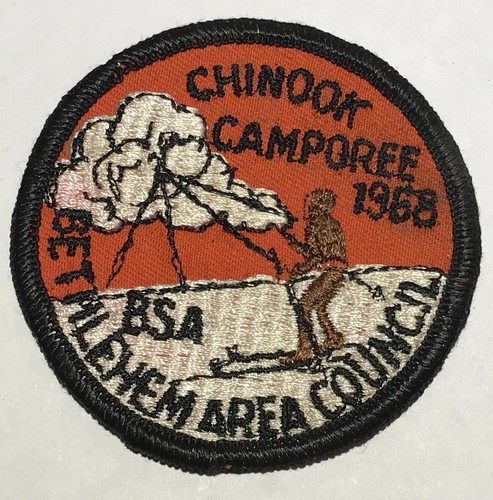 1968 Chinook District Bethlehem Area Patch MC4 | eBay