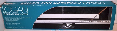 (INCOMPLETE) Logan 32" Compact Mat Cutter Model 301s w/ Straight ...