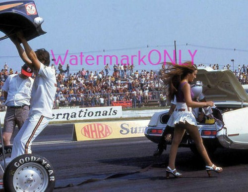 "Trojan Horse" Larry Fullerton & "Emel" Ford Mustang NITRO Funny Car ...