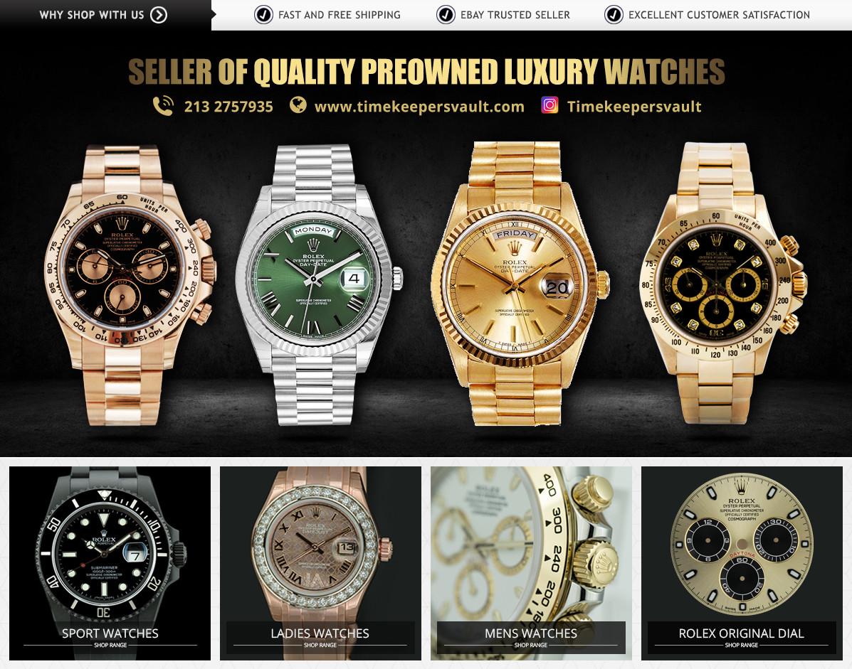 Time Keepers Vault | eBay Stores