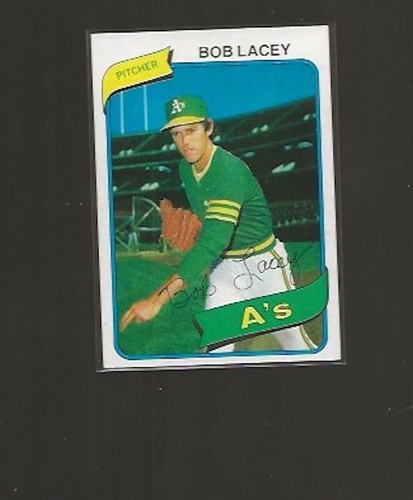 1980 TOPPS BOB LACEY #316 NRMT HIGH GRADE | eBay