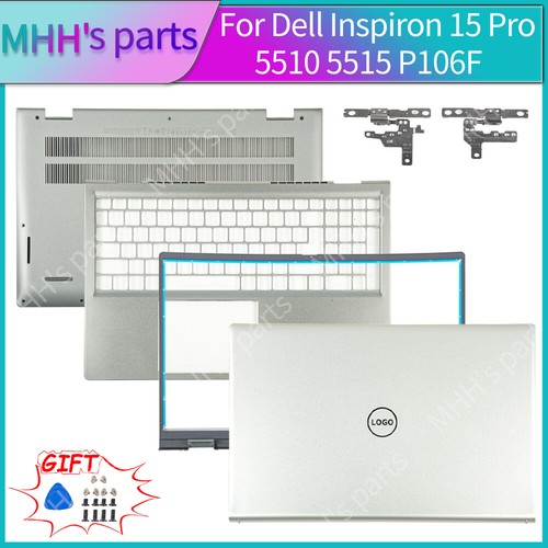 For Dell Inspiron 15 Pro 5510 5515 P106F Back Cover Front Bezel ...