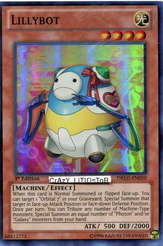 3 X YU-GI-OH LILLYBOT 1ST ED SUPER RARE NM/MINT DRLG-EN050 | eBay