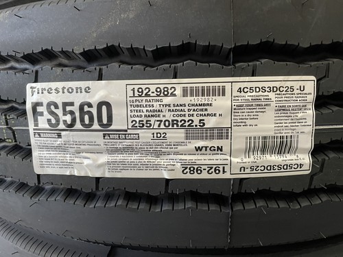 255/70R22.5/16 FRS FS560 PLUS A/P RIB Tires Set of 4 (LOCAL PICK UP ...