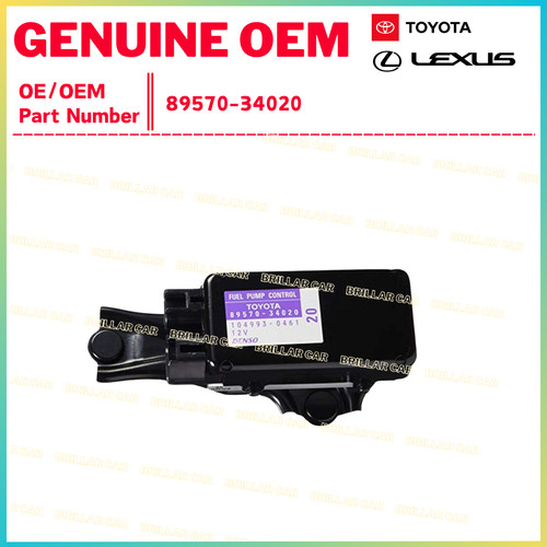 OEM 2007-2011 Toyota Tundra Electric Fuel Pump Control Module 89570 ...