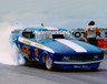 Harry Schmidt Blue Max Circa 1970 Mustang NHRA Top Fuel Funny Car 8x12 ...