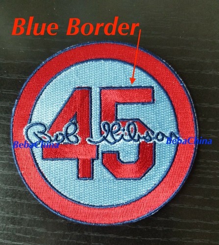 Bob Gibson Patch BLUE #45 St. Louis Cardinals Baseball Jersey Patch 20 ...