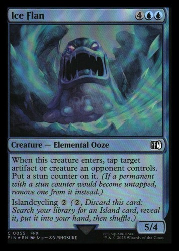 Ice Flan FOIL Final Fantasy MTG NM+ | eBay
