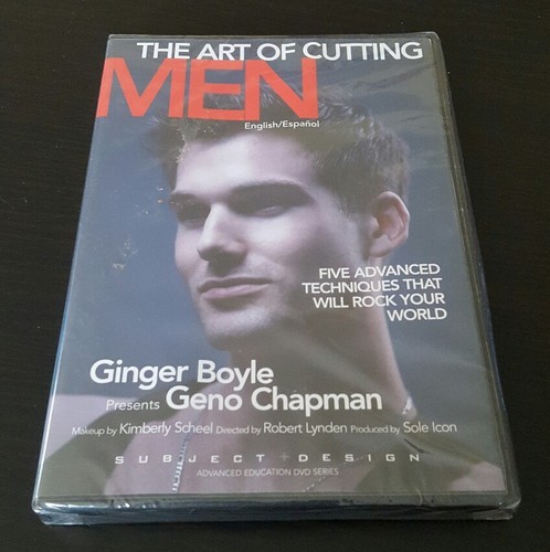 The Art Of Cutting Men DVD Ginger Boyle Geno Chapman hairstyling ...