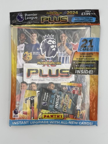 UK Panini Adrenalyn XL PLUS Premier League 2024 Starter Pack, Football ...