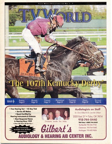TV WORLD Magazine May 1 2011 The 107th Kentucky Derby Dialed in Julien ...