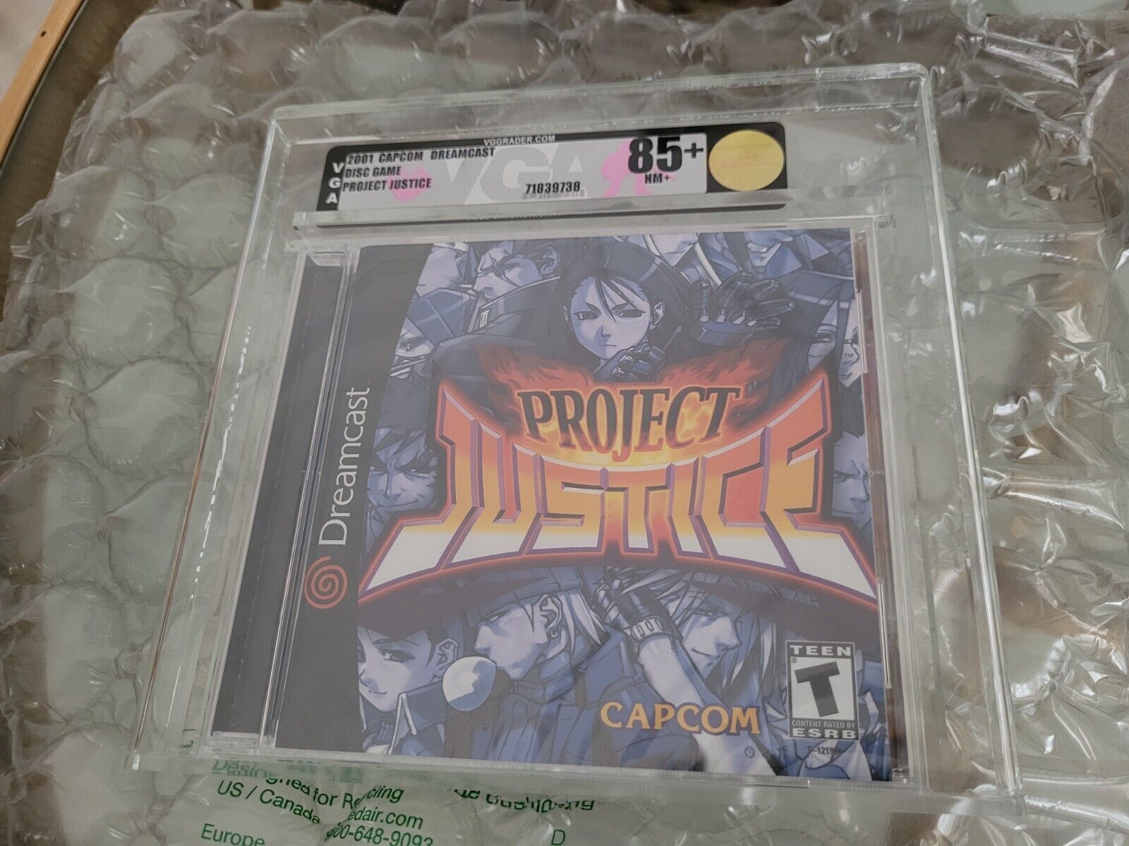 Project Justice Value - GoCollect (sega-dreamcast-project-justice )