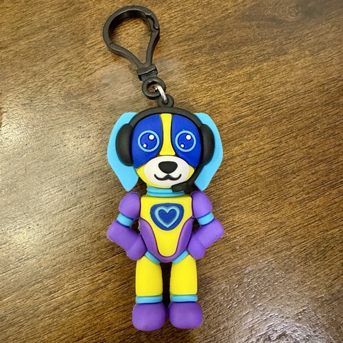 Kids Heart Challenge VICTOR XL Heart Hero Robot Dog Keychain 2025-26 ...