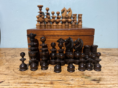 Antique Chess Set for sale | eBay