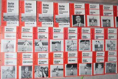 Football Fixture Programme Collections & Bulk Lots Memorabilia for sale ...