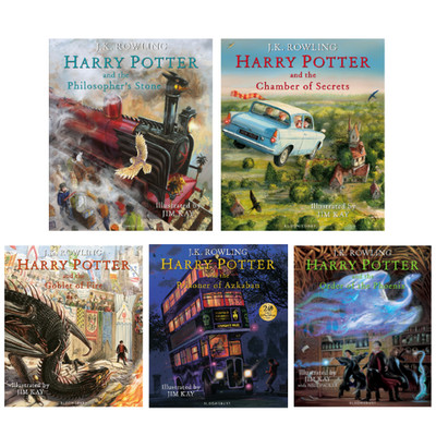 harry potter complete book collection products for sale | eBay UK