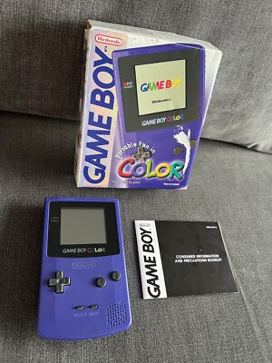 Gameboy Color Console Boxed for sale | eBay