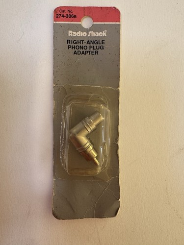 RadioShack Right Angle Adapter Phono Jack to Phono Plug | eBay