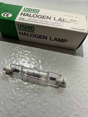 DWY projector lamp microfilm reader graphic arts120v 650w, NOS Ushio ...