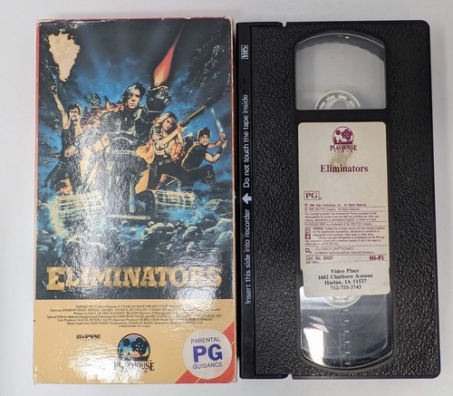 VHS: Eliminators: Playhouse Video 1986 | eBay