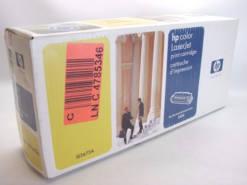 HP 309A Q2672A Original Yellow LaserJet Print Cartridge For LaserJet ...