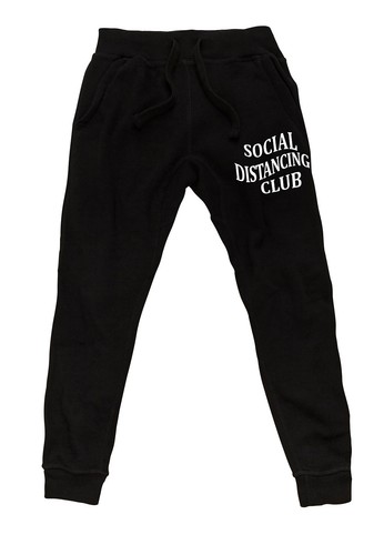 Men's Social Distancing Club V750 Jogger pants sweatpants Fitted ...