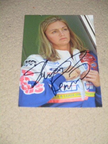 SHAWNA ROBINSON Signed 4x6 Photo NASCAR RACING AUTOGRAPH 1 | eBay