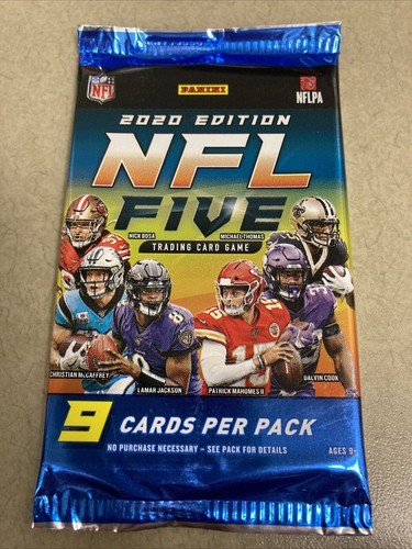 New PANINI 2020 EDITION NFL Five Foil Pack 9 Cards Per-Pack SEALED | eBay