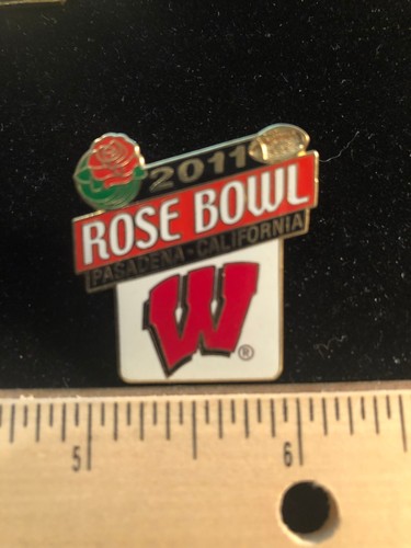 NEW 2011 Rose Bowl Collectable Lapel Pin - Wisconsin Badgers | eBay