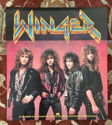 WINGER In The Heart Of The Young rare original promotional poster | eBay