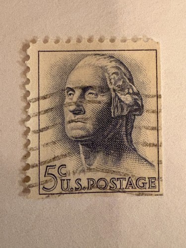 George Washington 5 Cent United States Postage Stamp | eBay