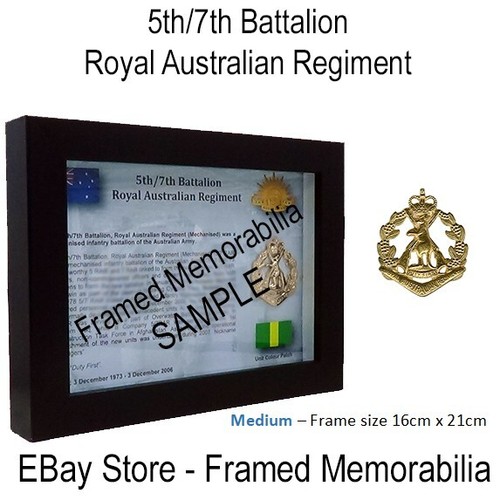 5th/7th Battalion, Royal Australian Regiment (5/7RAR) | eBay Australia