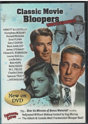 CLASSIC MOVIE BLOOPERS UNCENSORED (DVD, 2013) NEW | eBay
