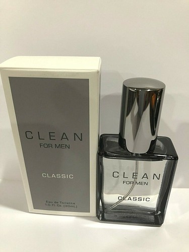 CLEAN For Men CLASSIC Eau De Toilette Spray 1.0 OZ ( 30mL) - Boxed ...