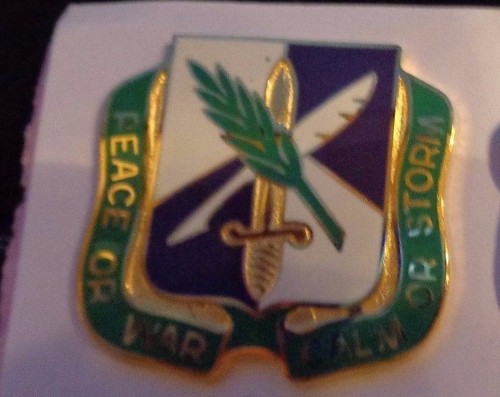 CREST,DI 450TH CIVIL AFFAIRS BATTALION, S-38 Hall Mark | eBay