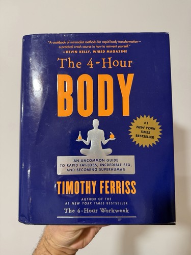 The 4-Hour Body by Timothy Ferriss Hardcover Guide Rapid Fat-Loss ...