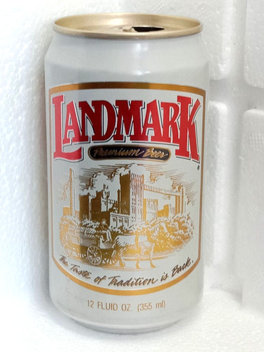 Empty Beer Can LANDMARK 355ml. St.Paul Minnesota United States 1990s ...