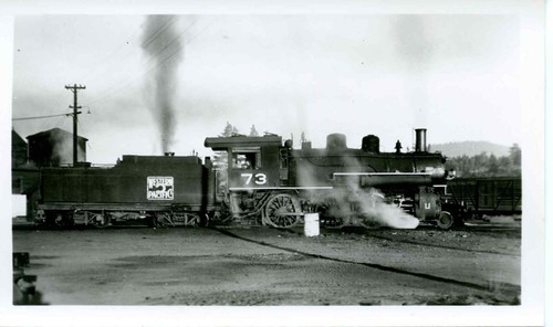 S976 RP 1930/40s WP WESTERN PACIFIC RAILROAD ENGINE #73 | eBay