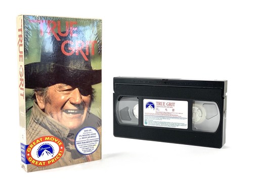 True Grit (VHS, 1998) John Wayne, Glen Campbell, Kim Darby 97360683332 ...