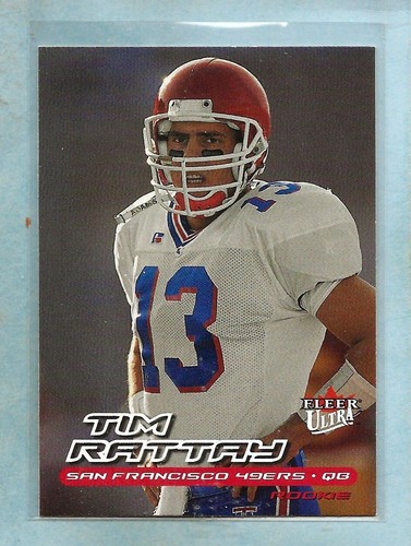 TIM RATTAY - 2000 Fleer Ultra "Rookie" - #225 - 49'ers | eBay
