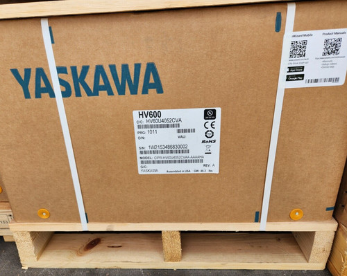 Yaskawa HV600 HVAC Variable Frequency Drive 40HP 52A HV60U4052CVA IP55 ...