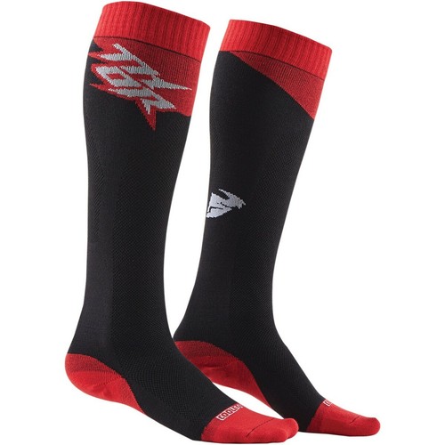 THOR YOUTH S151 COOL MX SOCKS - FLASH RED | eBay