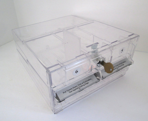 Schafer Systems Dual 5" Adjustable Modular Mini Lottery Scratch Ticket ...