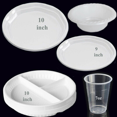 Strong Plastic Plates for sale | eBay UK