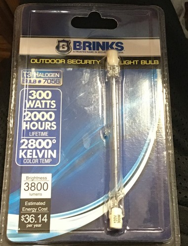 New Brinks 7056 Bulb 300W Light T3 Halogen 3800 Lumens | eBay