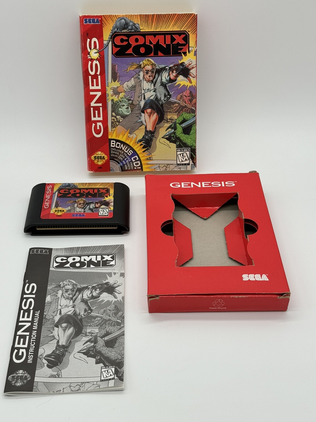 Comix Zone Value - GoCollect (sega-genesis-comix-zone )