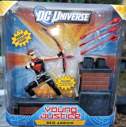 2011 Young Justice RED ARROW Action Figure 6-inch Mattel DC Universe ...