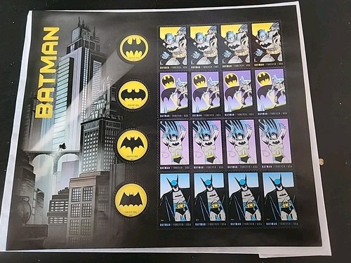 Batman Forever 2014 USPS Stamps Sheet Of 20 | eBay
