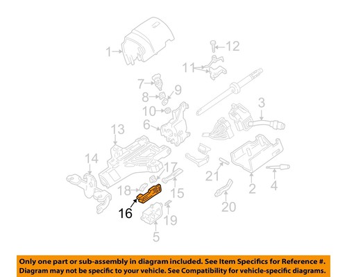 For Ford F-150 1998 Ford FODZ3E715A Ignition Switch Actuator for sale ...